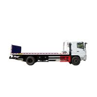 China SHACMAN 4X2 10 Tons Flat Bed Truck With Fold Floor-mounted Wrecker Truck Body for sale