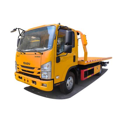 China Good quality hot sale Japan Rhd 0 Degree Flatbed Wrecker Towing Truck for sale