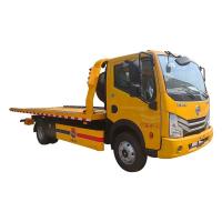 China China Rollback Flatbed Wrecker Tow Truck Towing Car Recovery Truck One to Two Equipment for sale