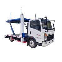 China Howo Double deckers Flatbed Wrecker Tow Truck Sliding Platform Road Recovery Vehicle for sale