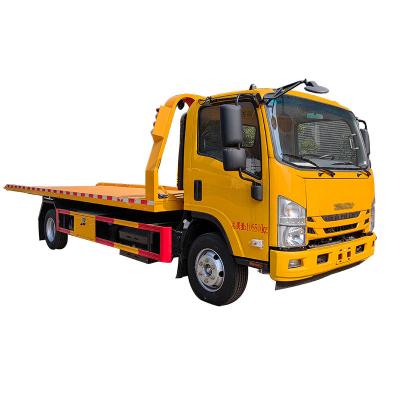 China Japanese Platform Wrecker Truck 4x2 5T Sliding Platform Wrecker Tow Truck for sale