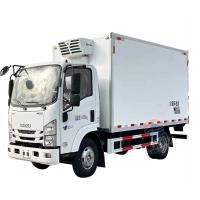 China Original Factory I SUZU M100  Single  Row  Refrigerated Vehicle       Van Refrigerator Truck   Cool Chain Vehicle for sale