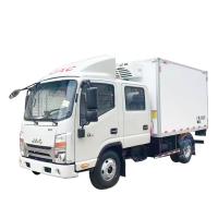 China Customized JAC Q3   Double Row  Refrigerated Vehicle       Van Refrigerator Truck     Freezer for sale