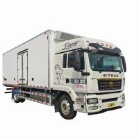 China SITRAK  8600 mm Box Long Cold Storage Car with 300 hp   Van Refrigerator Truck     Refrigerated Truck for sale