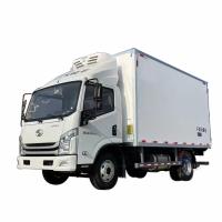 China Shangqi   4*2 Single Row Wide Cab  Van Refrigerator Truck   Cold Storage Truck  Refrigerated Truck for sale