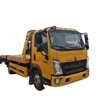 China Flatbed Truck 5 Tons Tilting Pallet Trailer for Sale for sale