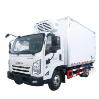 China Original Factory High Quality  JMC  4*2 Single Row Wide Cab  Van Refrigerator Truck   Chill Transporter  Cool Chain Vehicle for sale