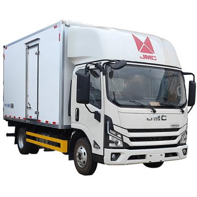 China New Model JMC Carrying Plus Light Duty Truck JMC Refrigerator Van Truck JMC Truck For Sales for sale