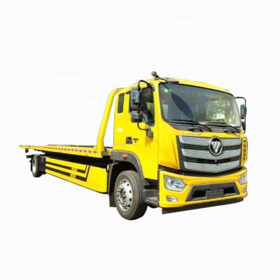 China European Airlines Long Wheelbase 10 Tons Large Plate   One Tow Two Wrecker  Multifunction Plat Form Wrecker for sale