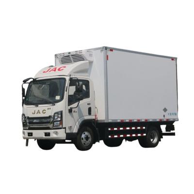 China Jianghuai Weiling K5 150 Horsepower 4X2 4.015 Meters Single-row Refrigerated Truck (National One to  Six) for sale