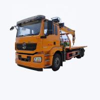 China Shacman 16 Tons Wrecker With  14 Tons Crane   Blockroad Broken Car  With Crane for sale