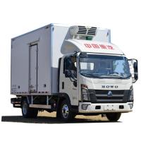 China Customized SINOTRUK HOWO 4x2  New Model 4.1M  Refrigerator Trucks  Freezer Van Refrigerator Truck Wagon for sale