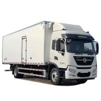 China Customized 6.2M Dongfeng 4x2 RefrigeratorTruck Freeze Van Transportation Truck With Hydraulic Lift Gate for sale