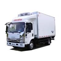 China Cheapest ISUZU 4X2 4.2M  Refrigerator Trucks  Freeze Van Refrigerator Truck Wagon for Sales for sale
