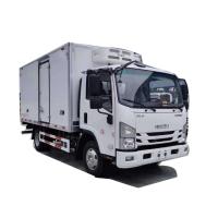 China ISUZU 4x2 KV100 Chassis  8Tons Refrigerator Trucks Freezer Van Refrigerator Truck Wagon for sale