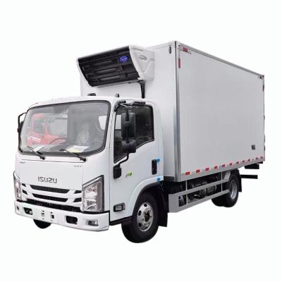 China Factory Direct High Quality  White  I  Suzu    Refrigerator   Truck   Chilled  Truck    Freezer for sale
