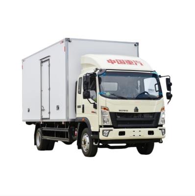 China China National Heavy Duty Truck HOWO: 190 Horsepower 4X2 4.7-meter Refrigerated Truck for sale