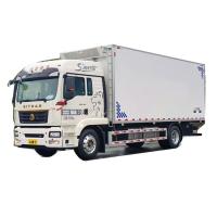 China Customized HOWO 4X2 Brand New 15Tons   Refrigerated Trucks Van Refrigerator Truck Wagon for sale