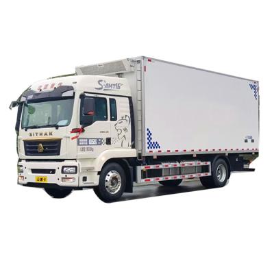 China Customized HOWO 4X2 Brand New 15Tons   Refrigerated Trucks Van Refrigerator Truck Wagon for sale