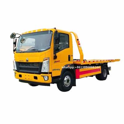 China Sinotruk HOWO 4 Tons Wrecker Obstacle Tow Tractor Truck  Breakdown  Truck for sale