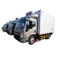 China Cheapest 4*2 New Brand Chassis 4.2M   Refrigerated Trucks Van Refrigerator Truck Wagon for F for sale