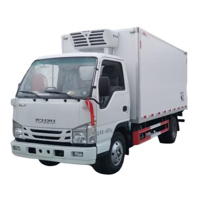 China China Factory Customized ISUZU 100P  Refrigerator Truck Diesel Freezer Food Meat Transport Container Refrigerated Box Truck for sale