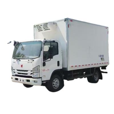 China China Factory Customized QingLing NiKa Refrigerator Truck Diesel Freezer Food Meat Transport Container Refrigerated Box Truck for sale