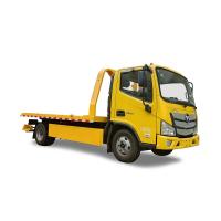 China Foton Aumark Road Wrecker Truck 4x2 Flat Bed Recovery Truck Euro Ⅲ Standards for sale