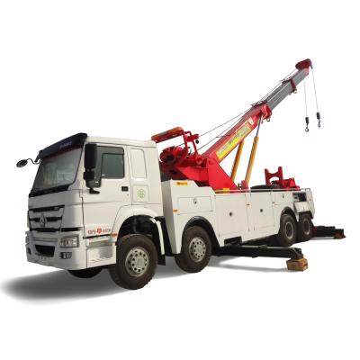 China SINOTRUK HOWO Road Wrecker Truck Heavy Duty Rotator Tow Truck 8x4 35tons for sale