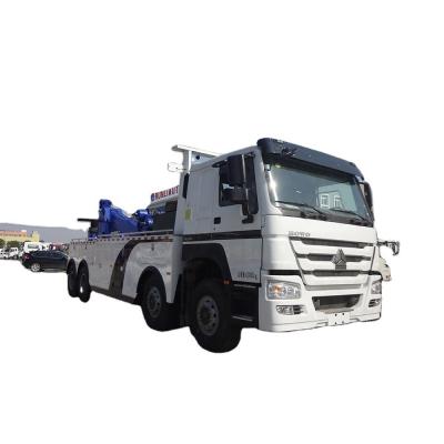 China SINOTRUK HOWO 40 Tons Rotator Tow Truck 8x4 Heavy Duty Roadside Assistance for sale