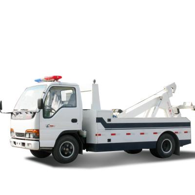 China 98hp 4tons One Pull One Road Wrecker Truck , Recovery Tow Truck 4x2 Left Hand Driven for sale