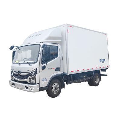 China China Foton Brand 4x2 5ton Camion Refrigerado Meat Delivery Refrigerator Van Truck for sale