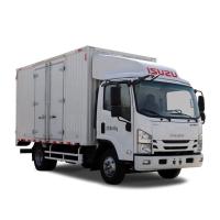 China NEW ISUZU Mini Cargo Van Trucks 4X2 120hp RHD Diesel 5Ton 7Ton Light Duty M100 Small Cargo Truck for Sale for sale