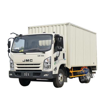 China Origin Factory JMC  Kaiyun Wide-body Single -row Van with Good Price   Box Transport Truck      Delivery Truck for sale