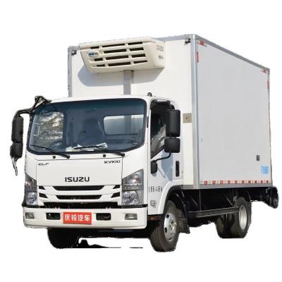 China ISUZU  KV100 4*2 120HP  Diesel Refrigerated Truck  Freezer Truck Refrigerated Container Truck for sale