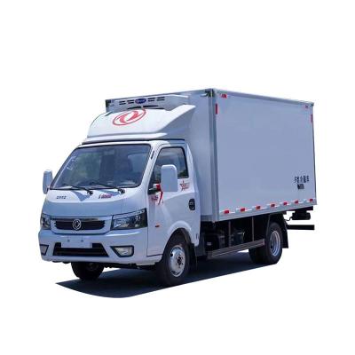 China Small Dongfeng Refrigerator Truck Container Type 2 Ton 3ton Refrigerated Truck for Sale for sale