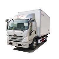 China FAW Rear Door Handle Lock Camion Frigorifique Refrigerator Truck Freezer for Meat Fruit Ice Cream for sale