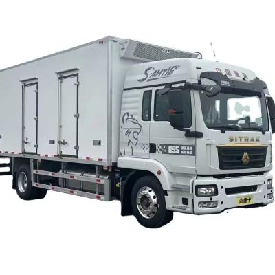 China 1420 Ton Refrigerated Container Truck Refrigerated Container Truck, Food Ice Cream Meat Transportation Refrigerated Truck for sale