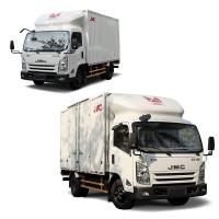 China JMC Truck 4x2 Carrying Plus N720 Single Cabin With Van body for sale