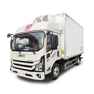 China JX1054 JMC Truck 4x2 New Carrying Plus N720 T822 Refrigerator Truck Freezer for sale