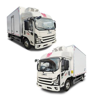 China JMC 4x2 New Carrying Plus 720 JMC 822 5 Tons Refrigerator Truck Freezer JMC Truck for sale