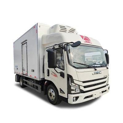 China JMC 4x2 New Carrying Plus N720 T822 Refrigerator Truck Freezer for sale