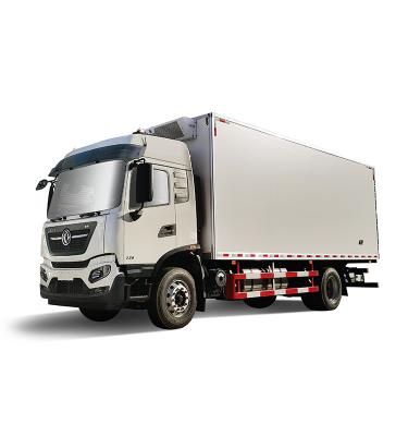 China Dongfeng Kingrun 4x2 190hp Reefer Box Truck 25CBM Refrigerated Trucks for sale