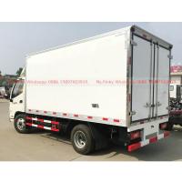 China 103HP Petol Gasoline Engine Foton Refrigerator Truck For Medicine Transport for sale