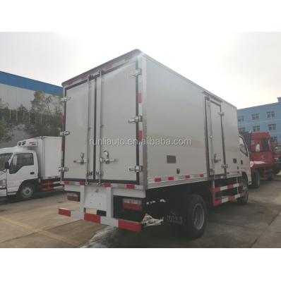 China Euro 4 99km/h Refrigerator Cold Room Van Truck for Vegetable and Fruit for sale