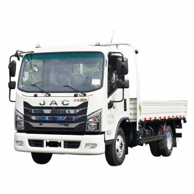 China Factory Hot JAC Wide-body Single-row Cummins 160 Horsepower Railing Truck  Cargo Truck     Freight Truck for sale