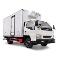 China Japan Engine JMC 4x2 Refrigerated Box Truck Mini Refrigerated Truck for sale