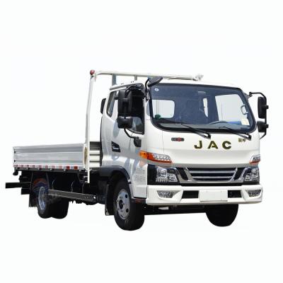 China Factory Hot JAC V5 Row Half Light Railing Truck  Cargo  Truck   Delivery Truck for sale