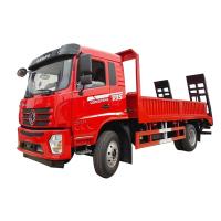 China Dongfeng Quality New 4x2 Flatbed Tow Truck Cargo Flat Bed Dump Truck for sale