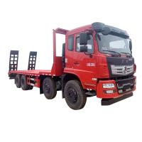China Factory Cheap Price 8x4 Low Bed Large Flat Transportation Truck Flat Bed Cargo Truck for sale